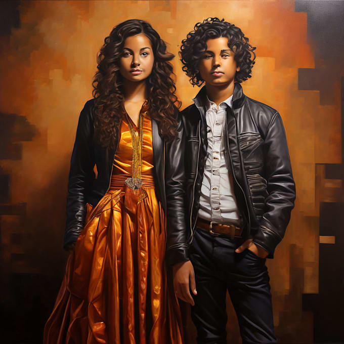 Make a professional digital art oil painting by Joanertan | Fiverr