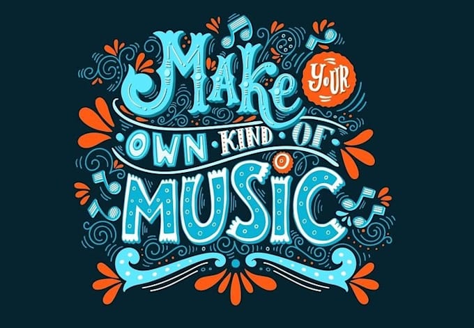 Design custom hand lettering, typography font logo by Aimee_fraser | Fiverr