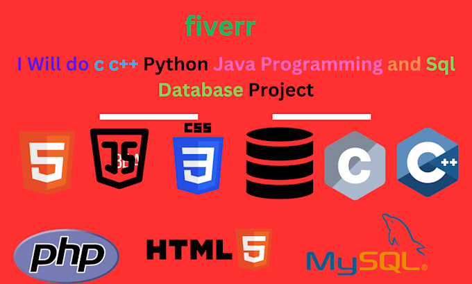 Do Html Css Python Java Javscript Programming Sql Database Projects By Sarmad127 Fiverr