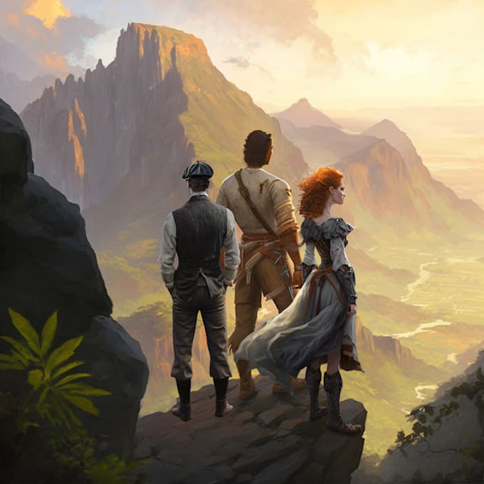 Create oc, dnd or rpg character art by Davidericssonn | Fiverr