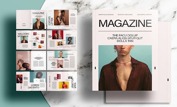 Do product catalog, lookbook and pro magazine layout design by ...