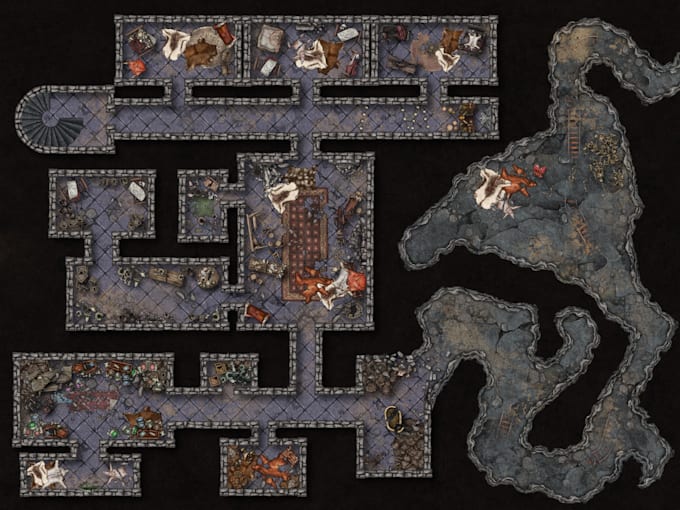 Make a custom game map by Cailynnriches | Fiverr