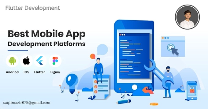 Do flutter mobile app development figma to flutter ui ios android and ...