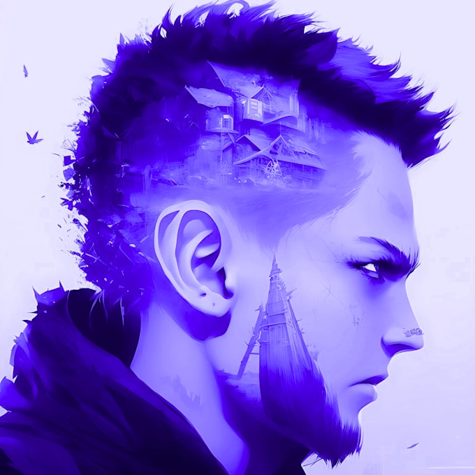 Make a futuristic and modern logo or just a cool profile pic by ...