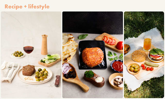 Cook and create unique food photography for your recipe by Rosachicoine ...