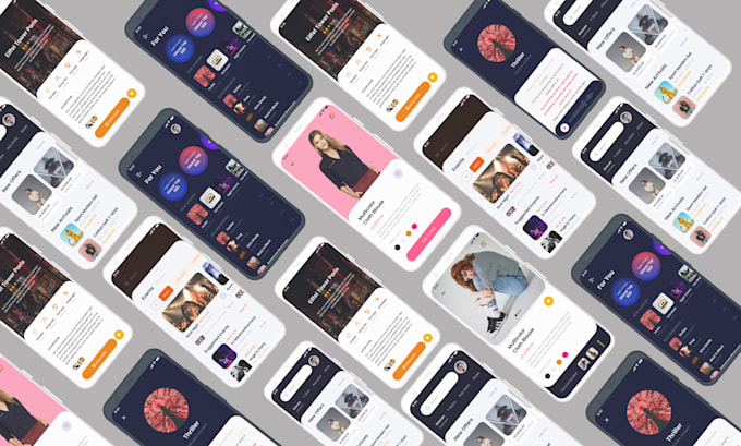 Design creative mobile app ui ux for ios and android by Siyara786 | Fiverr