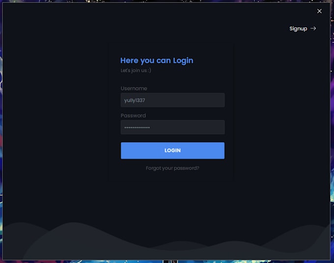 Create a comfy design in win forms by Drace_e | Fiverr
