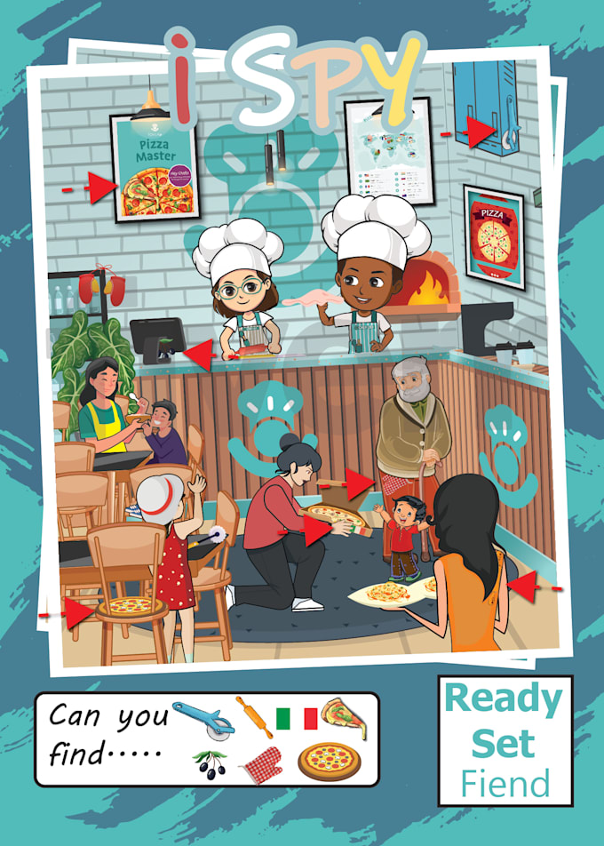 Draw hidden object picture by Creativescanvas | Fiverr