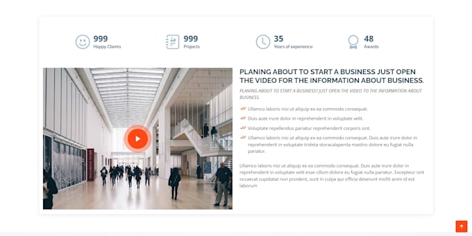 Make a good looking front end website for according to your need by ...