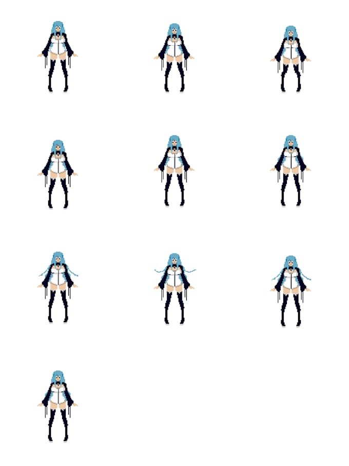 Create a pixel animation by Nightcoreneko | Fiverr