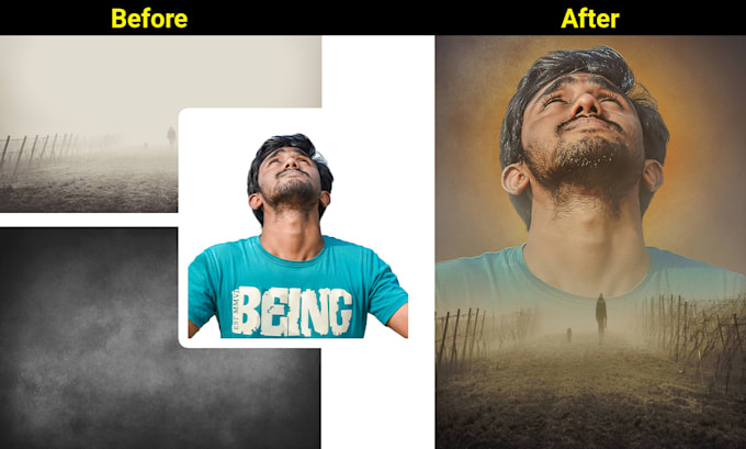Transform your photos with stunning manipulation by Shishir_ngn | Fiverr