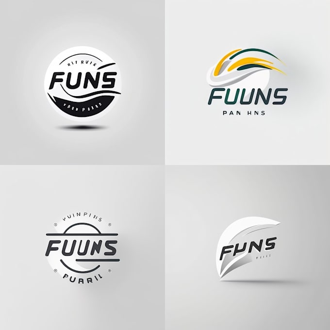 Do 3 unique concept flat minimalist logo design with brand identity by ...