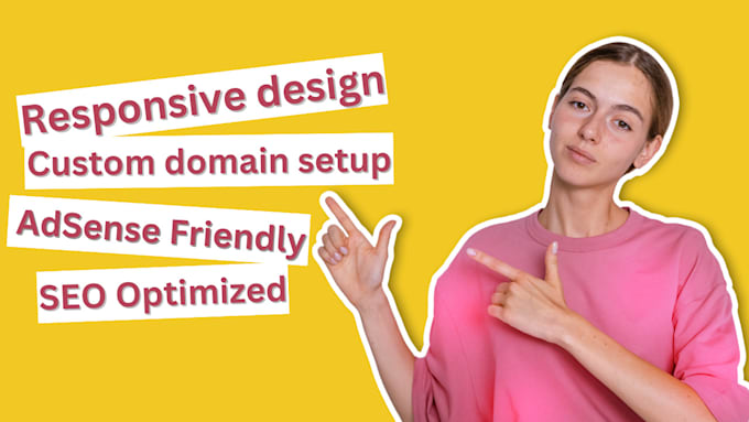 Create a modern, adsense friendly blogspot website for your niche by Soyaib_hossen | Fiverr