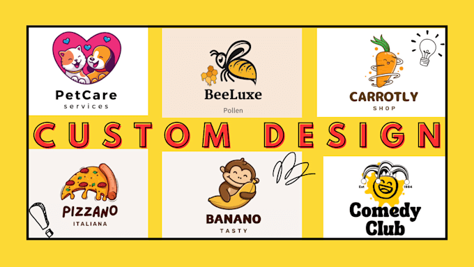 Craft a custom animated cartoon logo by Creative_rg | Fiverr