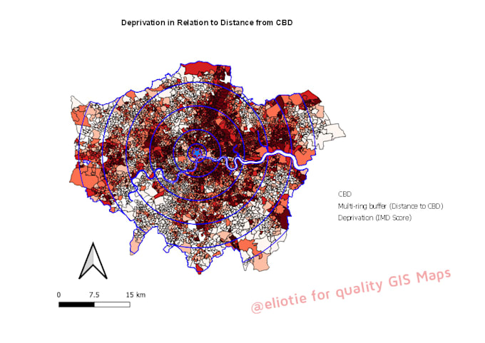 Create professional gis maps for your project by Musikoma_001 | Fiverr