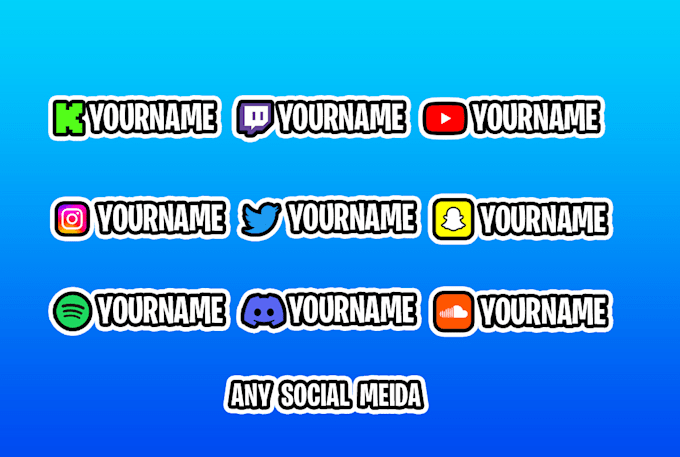 Design stream overlay for your social medias by Hamxa_studio | Fiverr