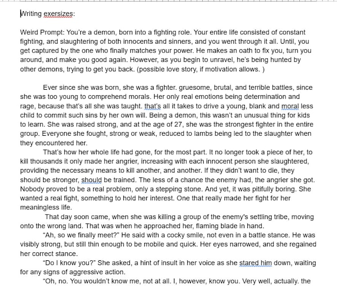 Write something for you by Sevisnape0911 | Fiverr