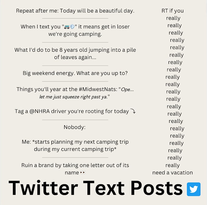 Write engaging social media captions by Lauren_cotton | Fiverr