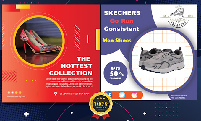 Design creative facebook instagram post design by Alisha8_graphic | Fiverr