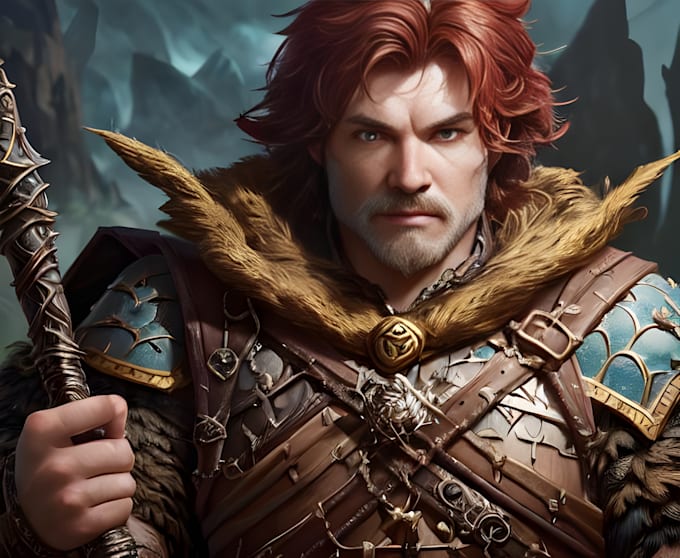 Create custom dnd character bust by Artfamilytree | Fiverr