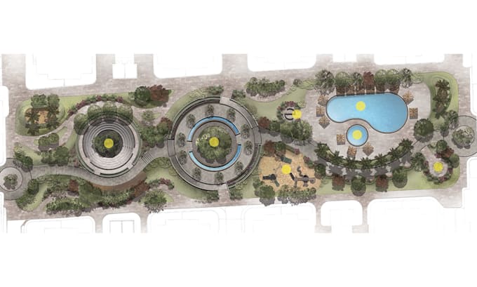 Render architectural, urban plans, and landscapes designs by Muemara ...