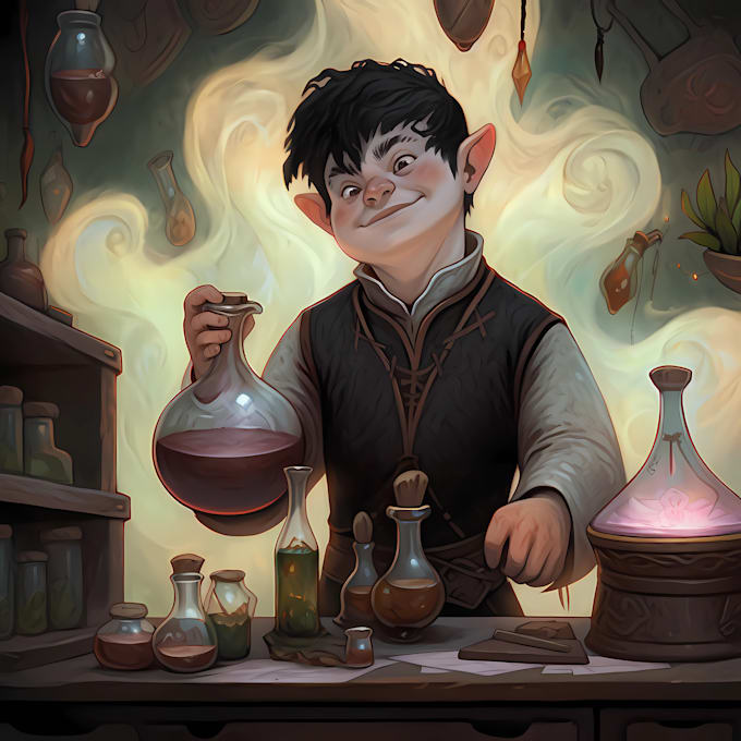 Create stunning ai character art for dnd and other digital ...