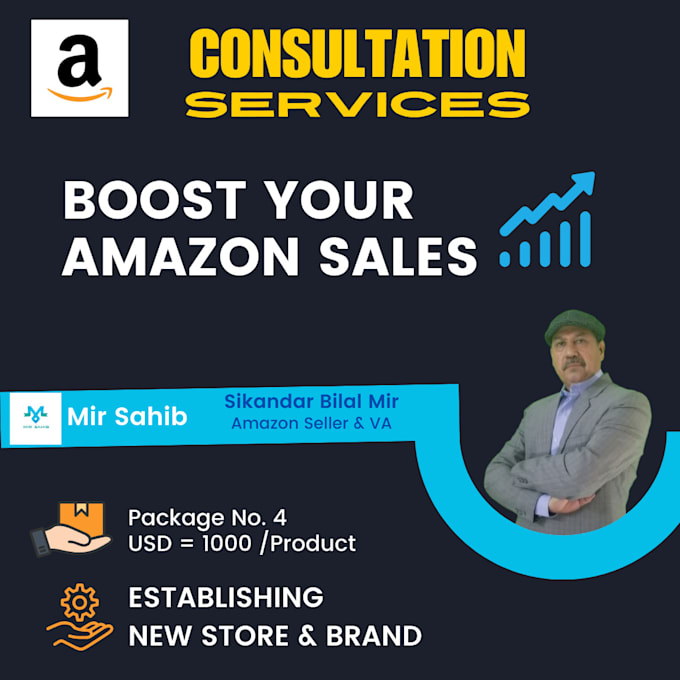Boost your amazon store sales as a virtual assistant by Mirsahib8364 ...