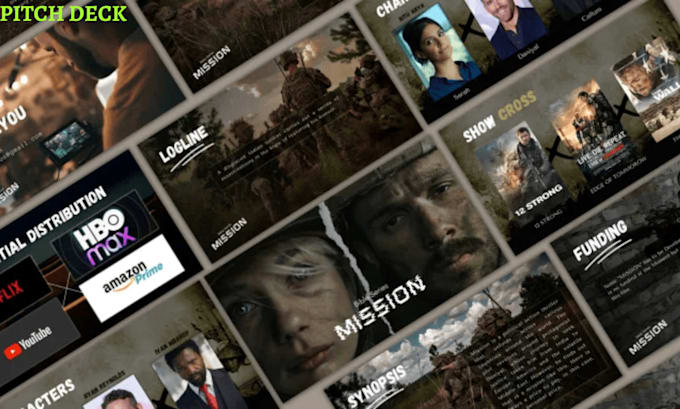 Film pitch deck, tv pitch deck, shows, movie pitch deck, pitch deck by ...