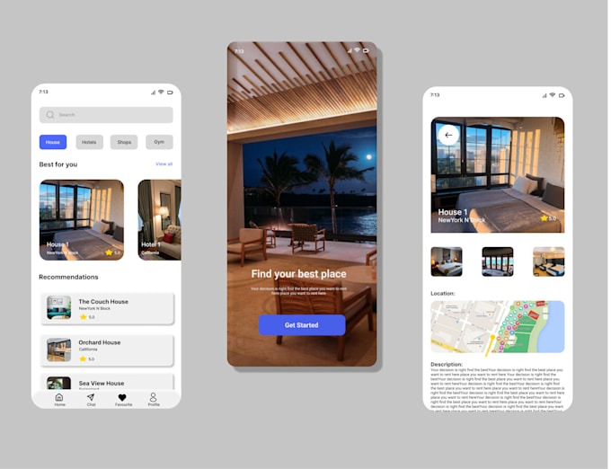 Design ui for website, mobile app ios android with figma by Work_done44 | Fiverr