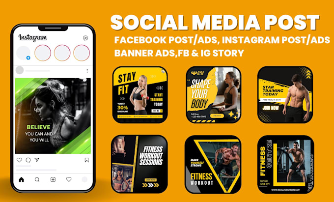 Design creative insta post, facebook post, ig ads post by Creative ...