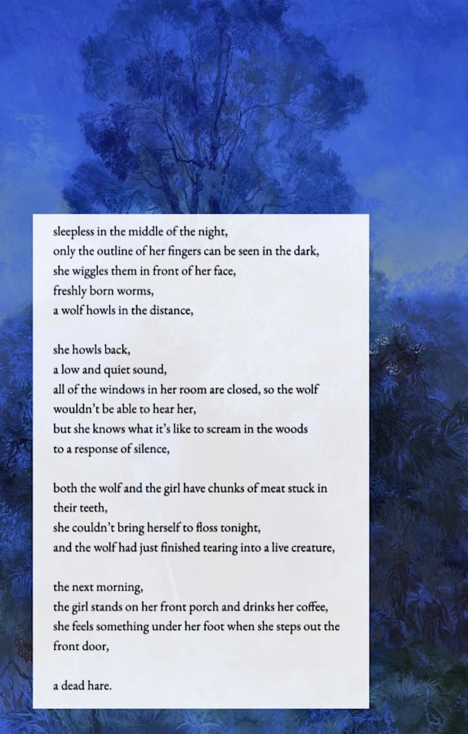 Write a meaningful and captivating poem or short story in any genre by ...