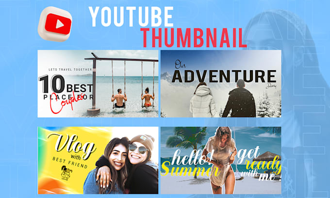 Youtube thumbnail design in 24 hours by Callmenafisa | Fiverr