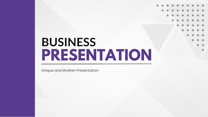 Turn your ideas into visually stunning powerpoint presentations by Chwdrymueed | Fiverr