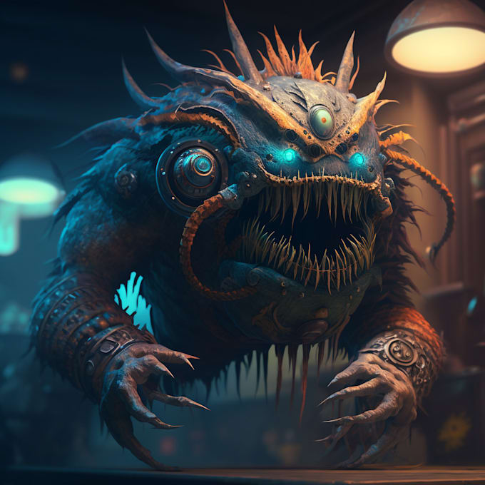 Design monsters according to your wishes by Ramazanvolkanyi | Fiverr