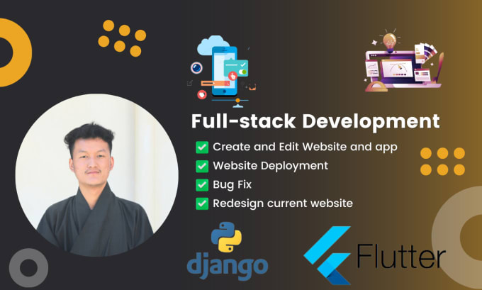 Debug, edit or develop django web application as you need by Samten ...