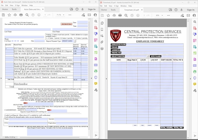 Create interactive fillable pdf forms or provide professional pdf ...