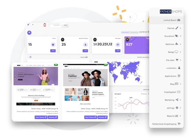 Create fathershops website design and wordpress website by Touxeef89 | Fiverr
