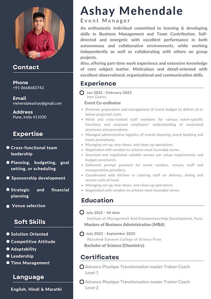 Help you create impressive resumes by Indiraiyer | Fiverr Help you create impressive resumes by Indiraiyer | Fiverr