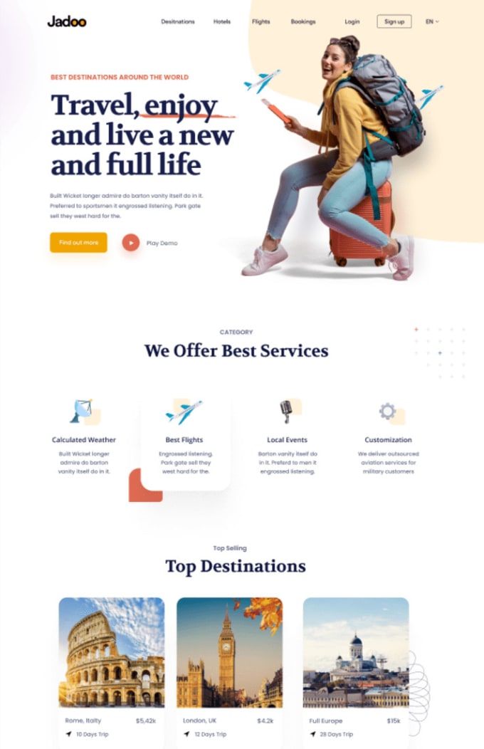 Design and develop fully responsive complex website by Yildizware | Fiverr