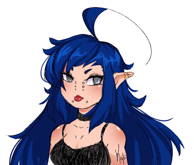 Draw characters in anime, cartoon, furry, nsfw, sfw by Brokenh_k | Fiverr
