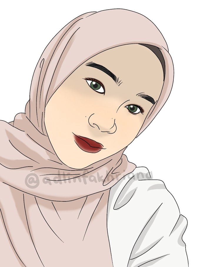 Turn your picture into simple drawing by Adlinfakhriana | Fiverr