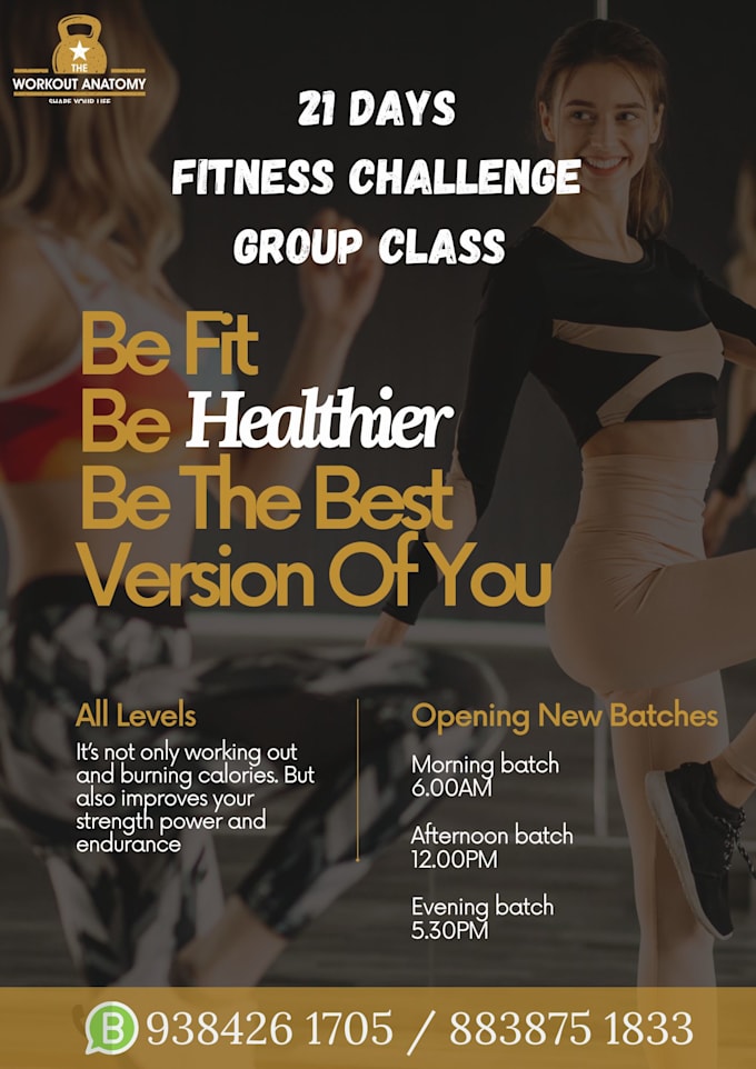 Design a personalized workout plan by Suriyashanas | Fiverr