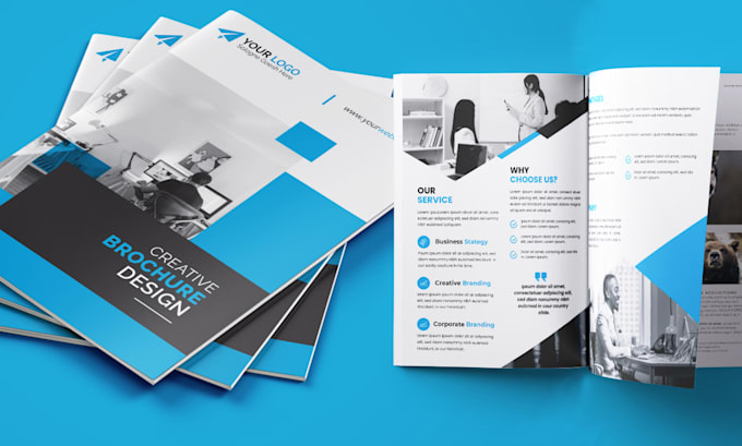 Design digital brochure, business catalog pdf brochure lookbook ...