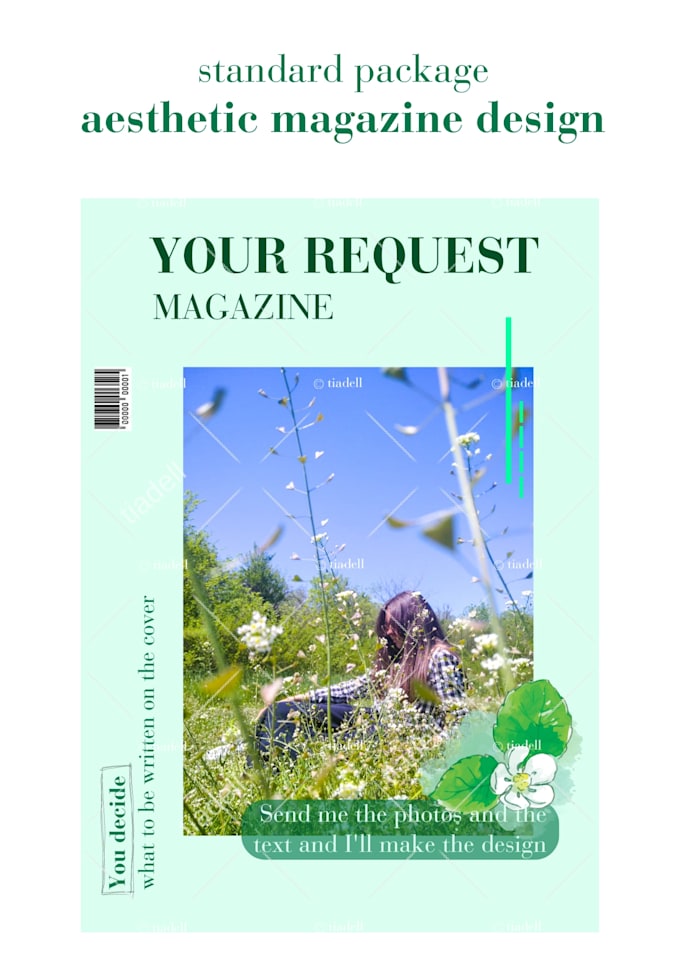 Create custom magazine covers with your photo by Tiadell | Fiverr