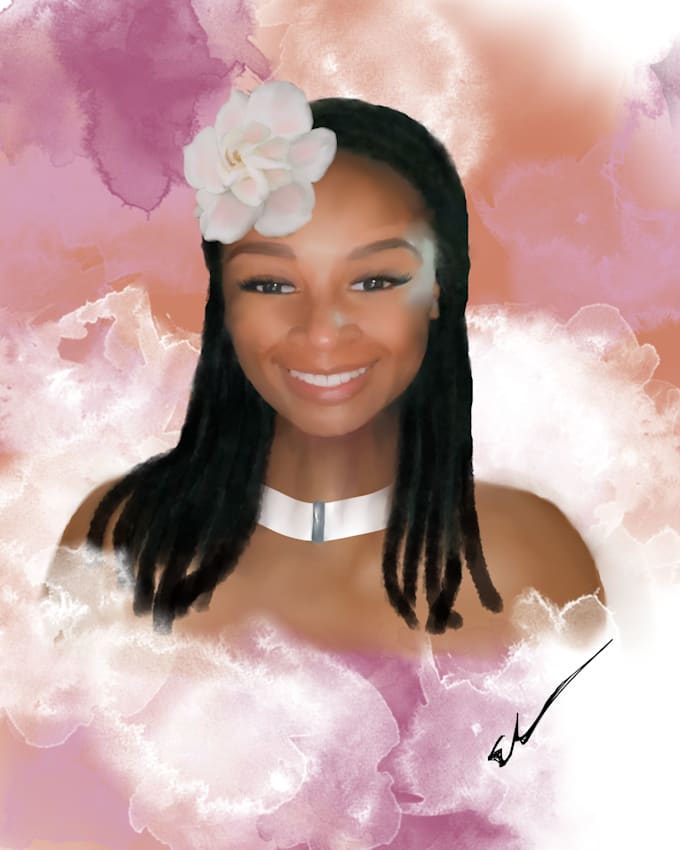 Create a digital portrait of anyone you like by Elaraslove | Fiverr