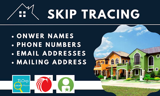 Do real estate skip tracing,motivated seller real estate lead using by ...