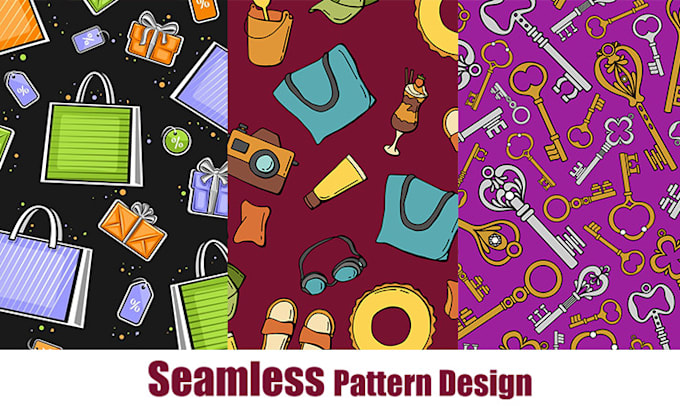 Design unique seamless pattern and textile print by Abeeharana184 | Fiverr
