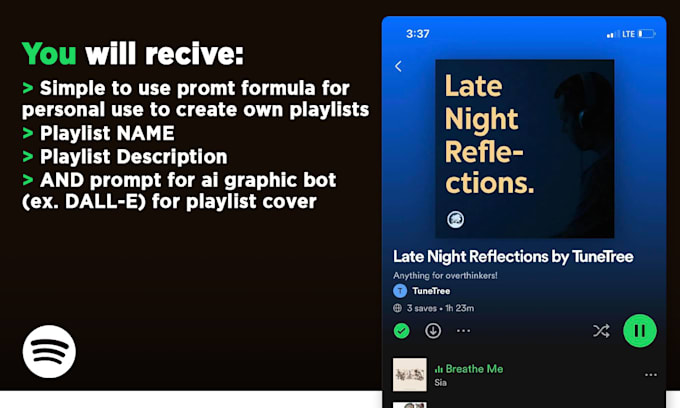 Create custom music playlist generator ai prompt by Patryk_adam | Fiverr