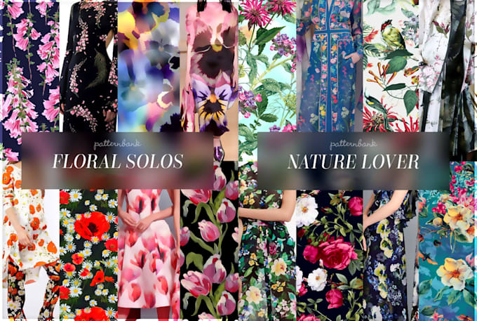 Design unique repeated textile clothing and fabric pattern by Nain ...