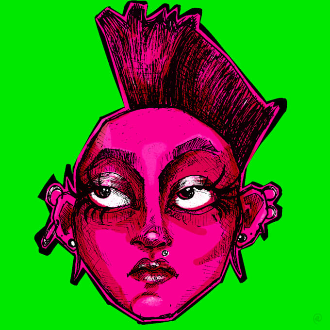 Create digital illustration in my unique cartoon style by Creativecella ...